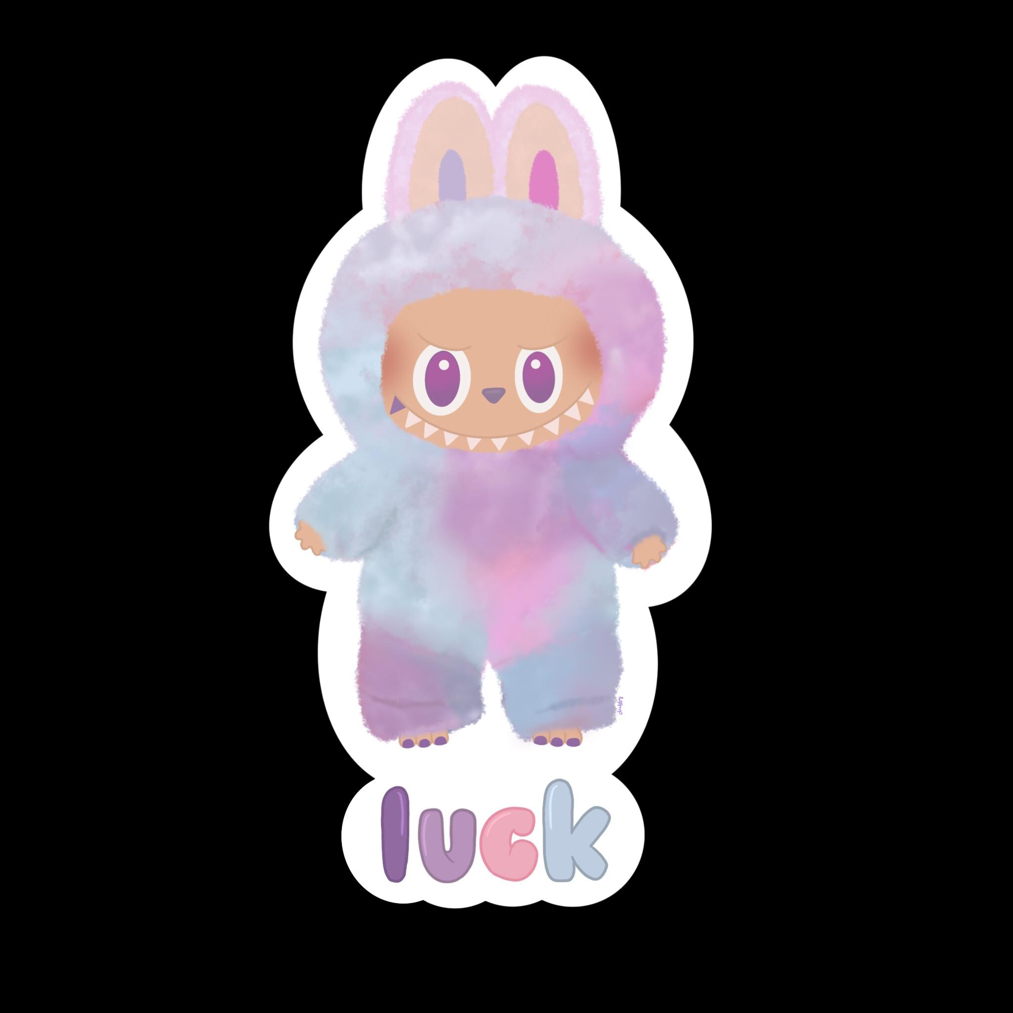 Fan Art Labubu Sticker | Individual | Big Into Energy | Series | Blind ...