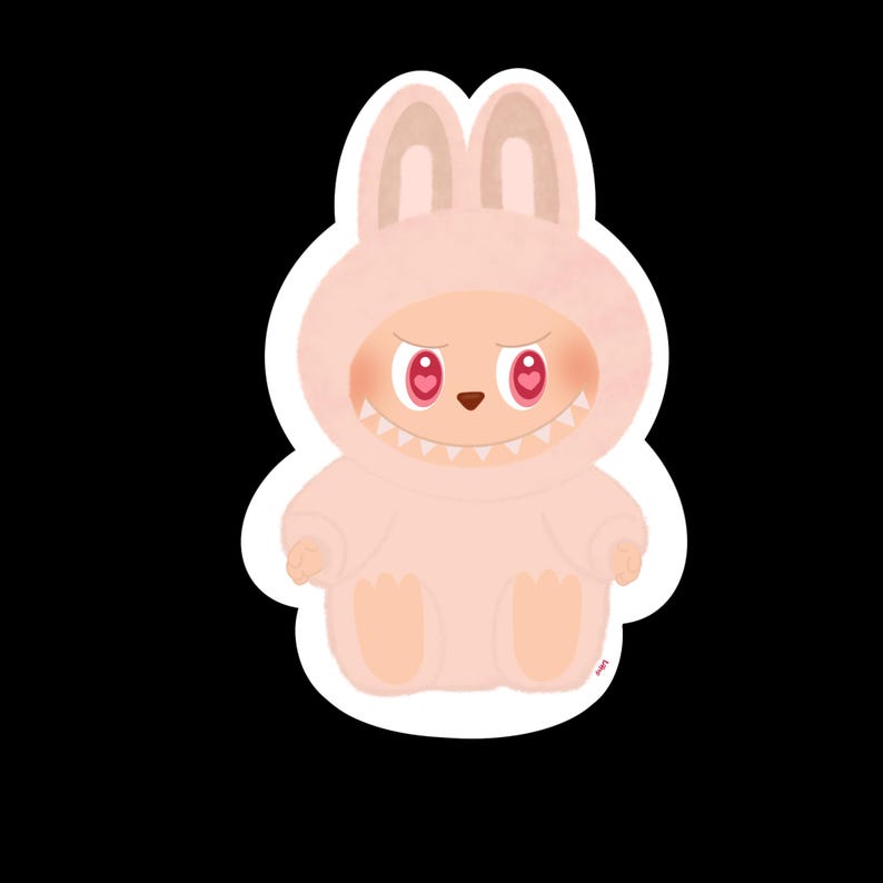 Labubu Sticker | Individual | Have a Seat | Dada | Baba | Sisi | Zizi ...