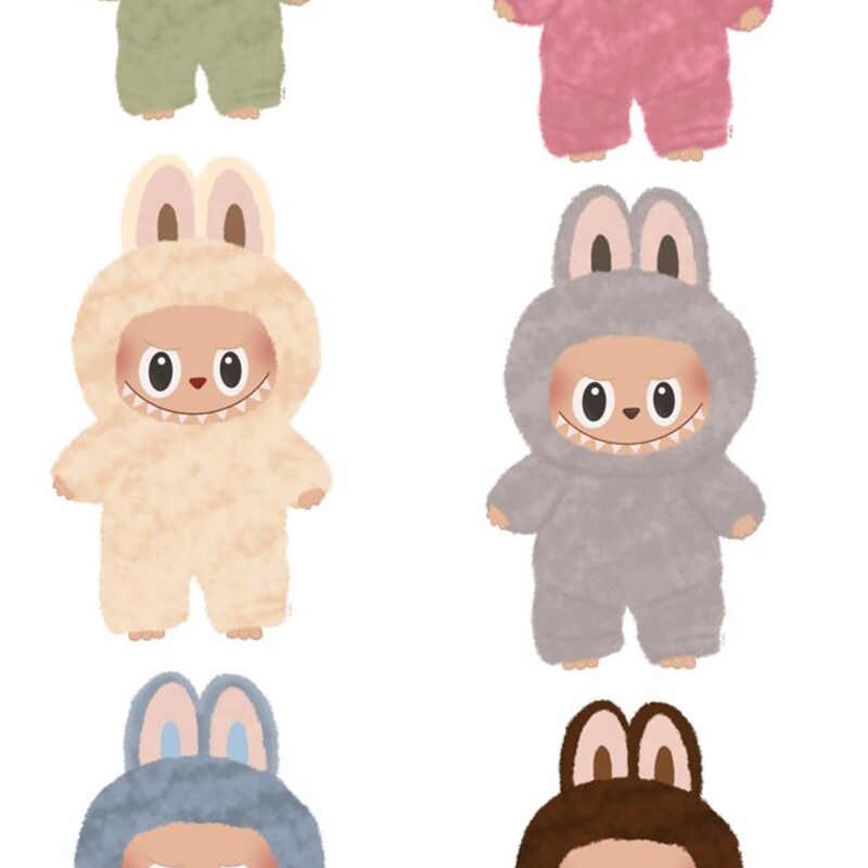 Labubu Green Grape - Etsy