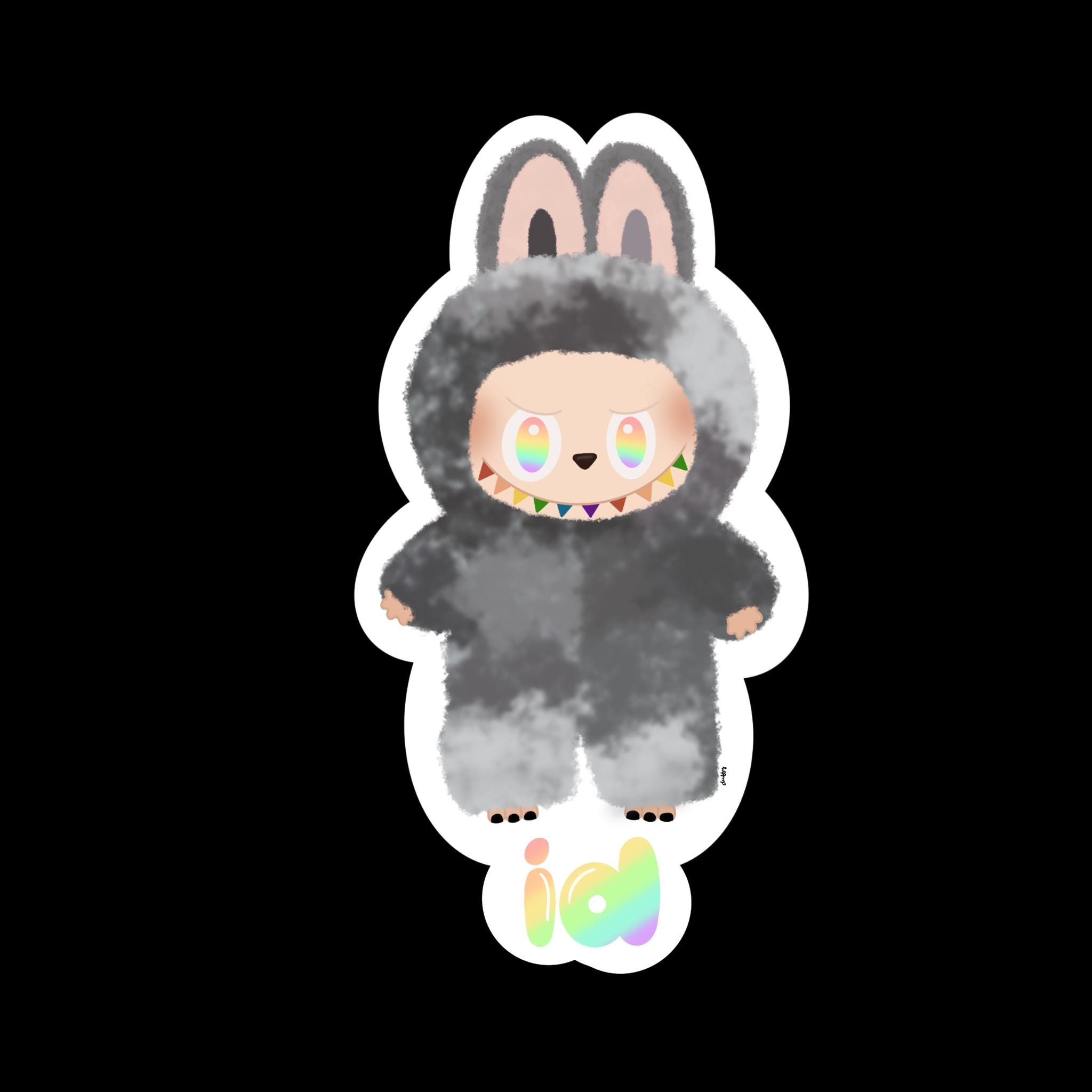 Fan Art Labubu Sticker | Individual | Big Into Energy | Series | Blind ...