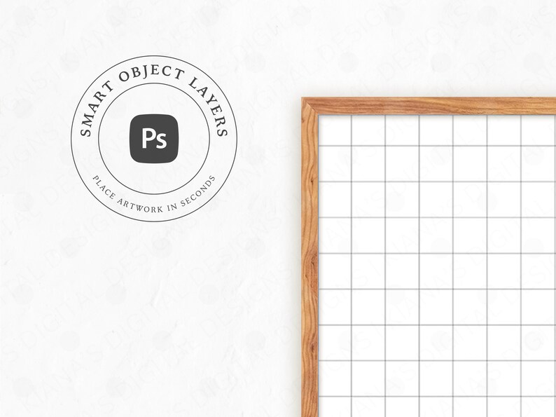 Etsy Shop Banner Mockup | Wooden Frames | Minimalist Banner Cover Image ...