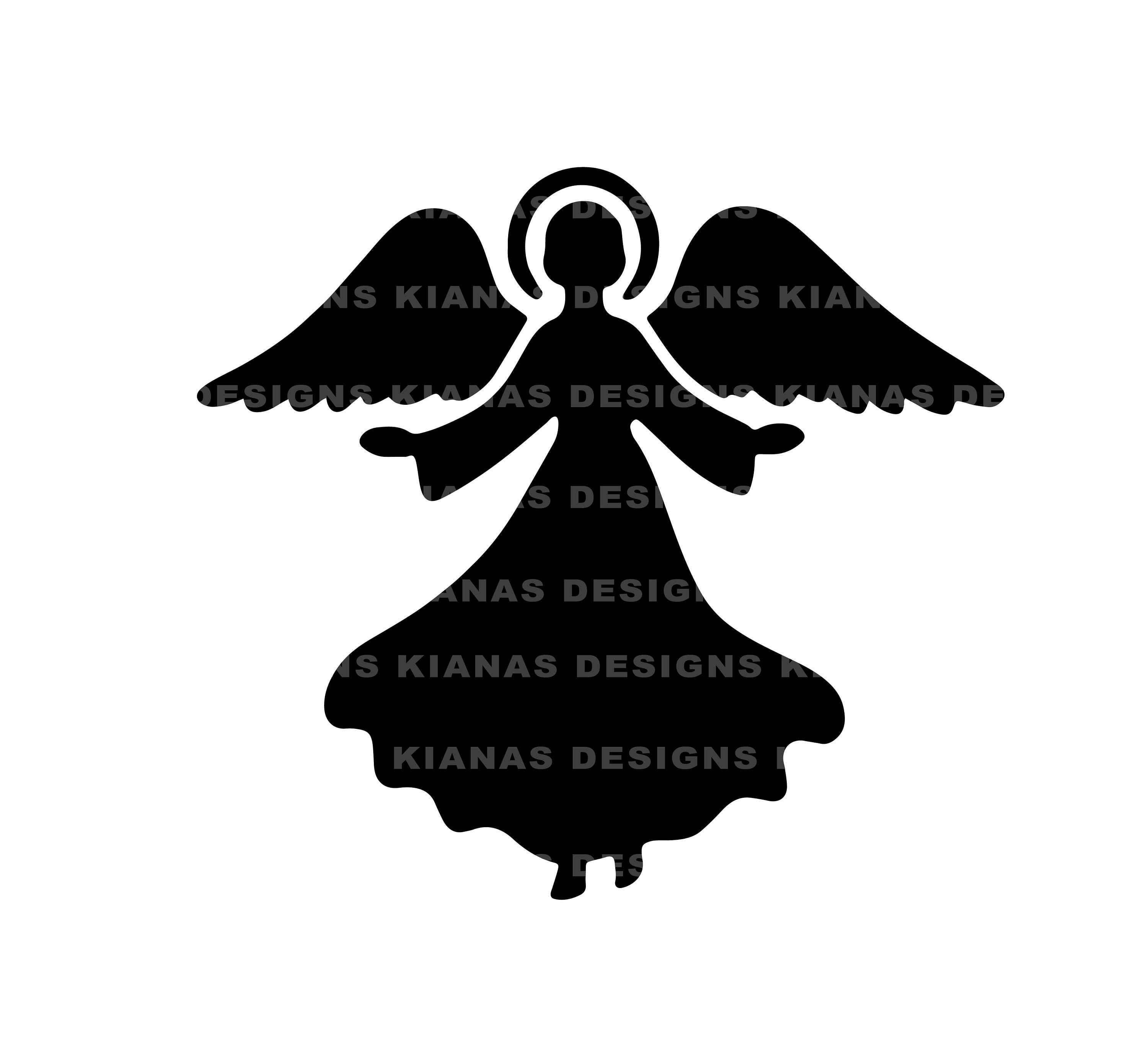 Angel File 1 Holy / Religion / Heaven / Clip Art / Vinyl / Cricut SVG ...