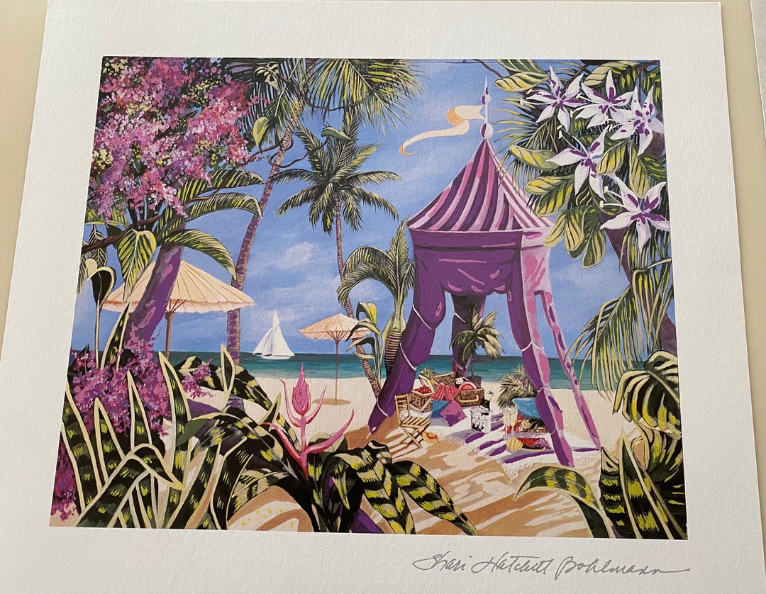 Fantasy Island Print by Sherri Hatchett Bohlman - Etsy