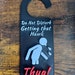 Hawk Thua! Door Sign - Etsy