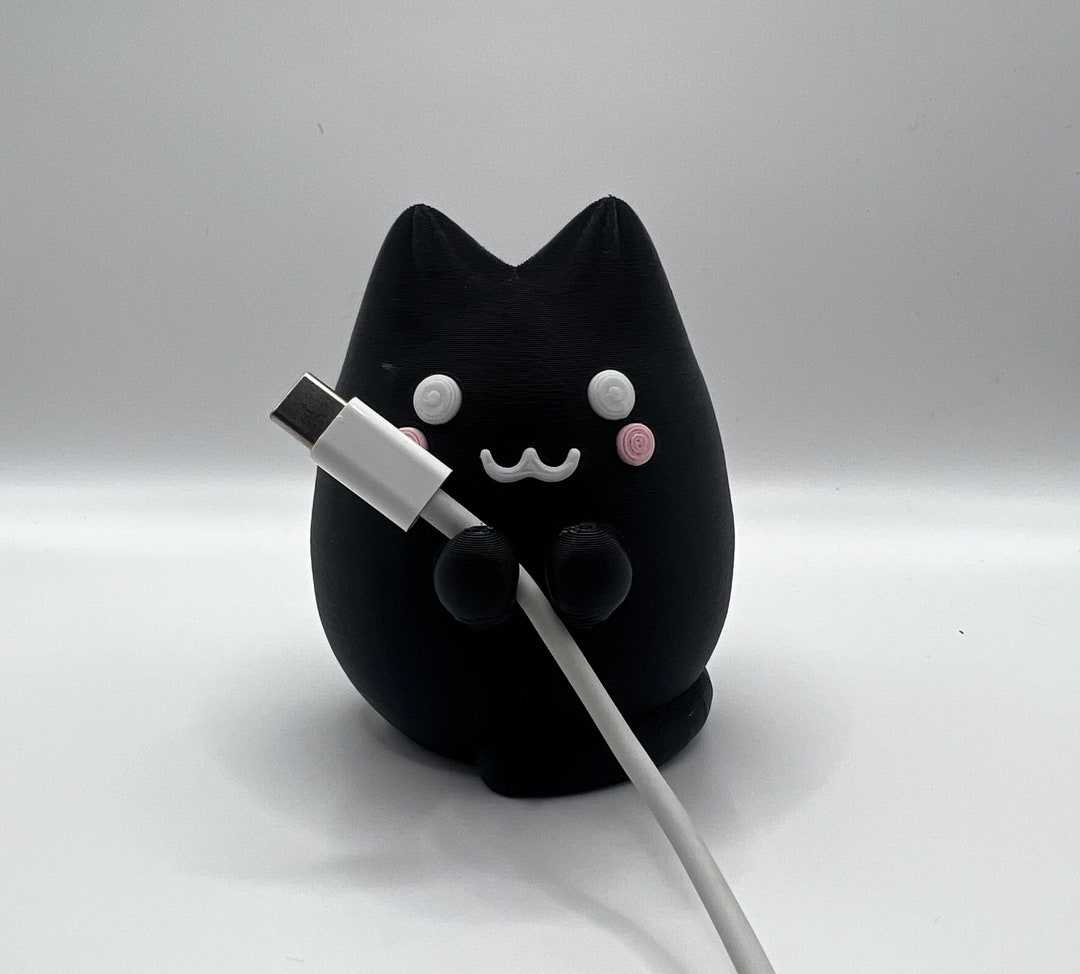 Cat Cable Holder - Etsy