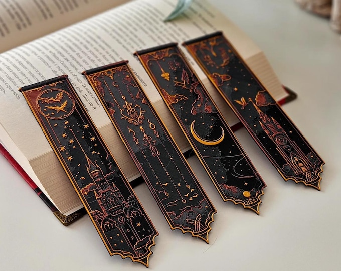 Magic Inspired Bookmark Set - Etsy