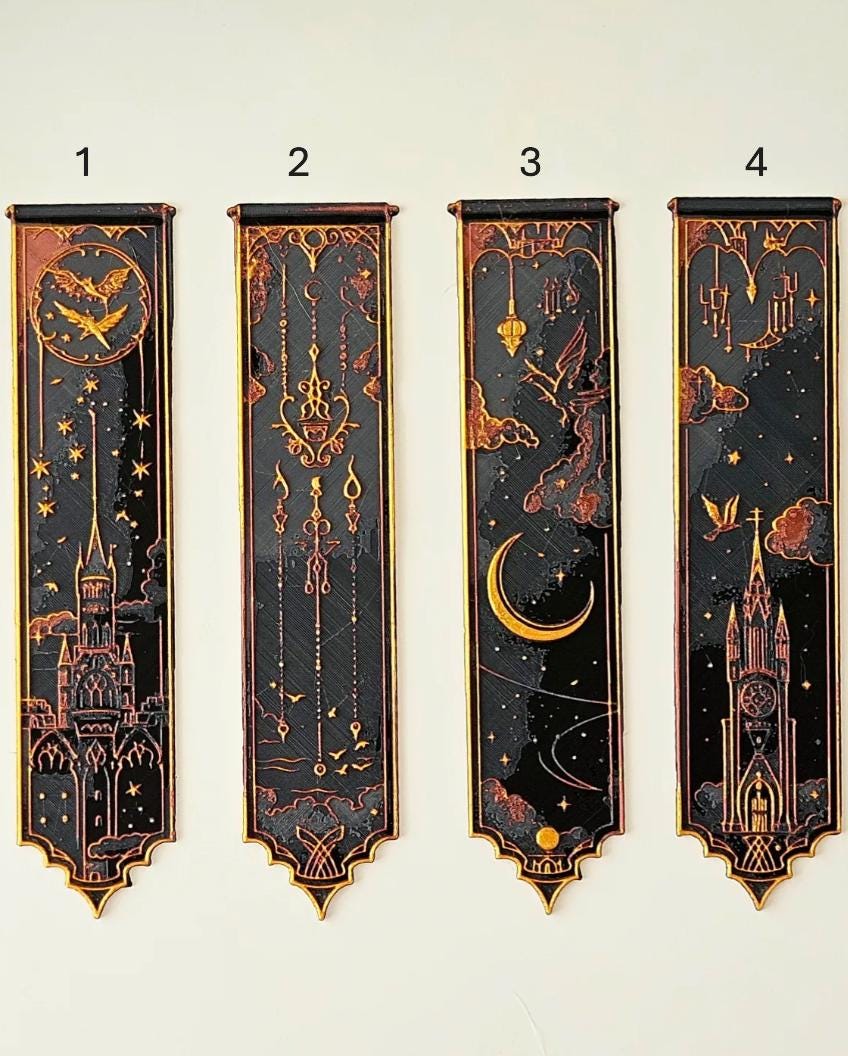 Magic Inspired Bookmark Set - Etsy
