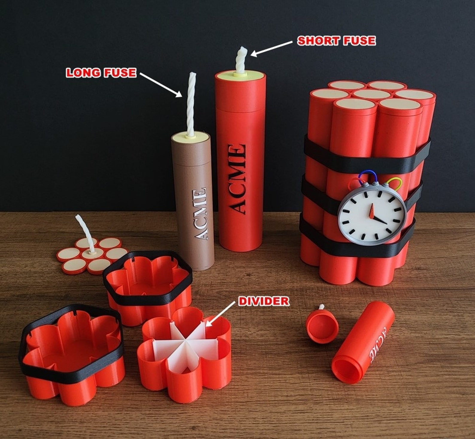 Dynamite Desktop Storage / Organizer - Etsy