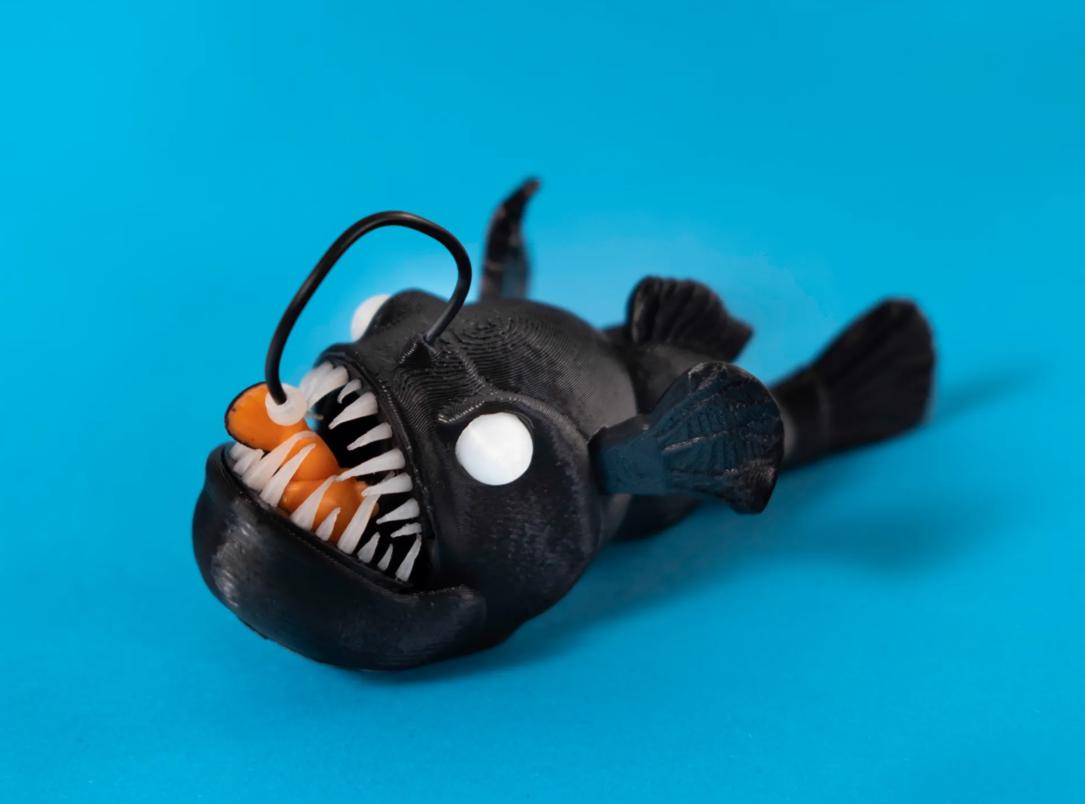 Flexible Anglerfish - A Tribute to the Deep Sea's Lost Wonder - Etsy