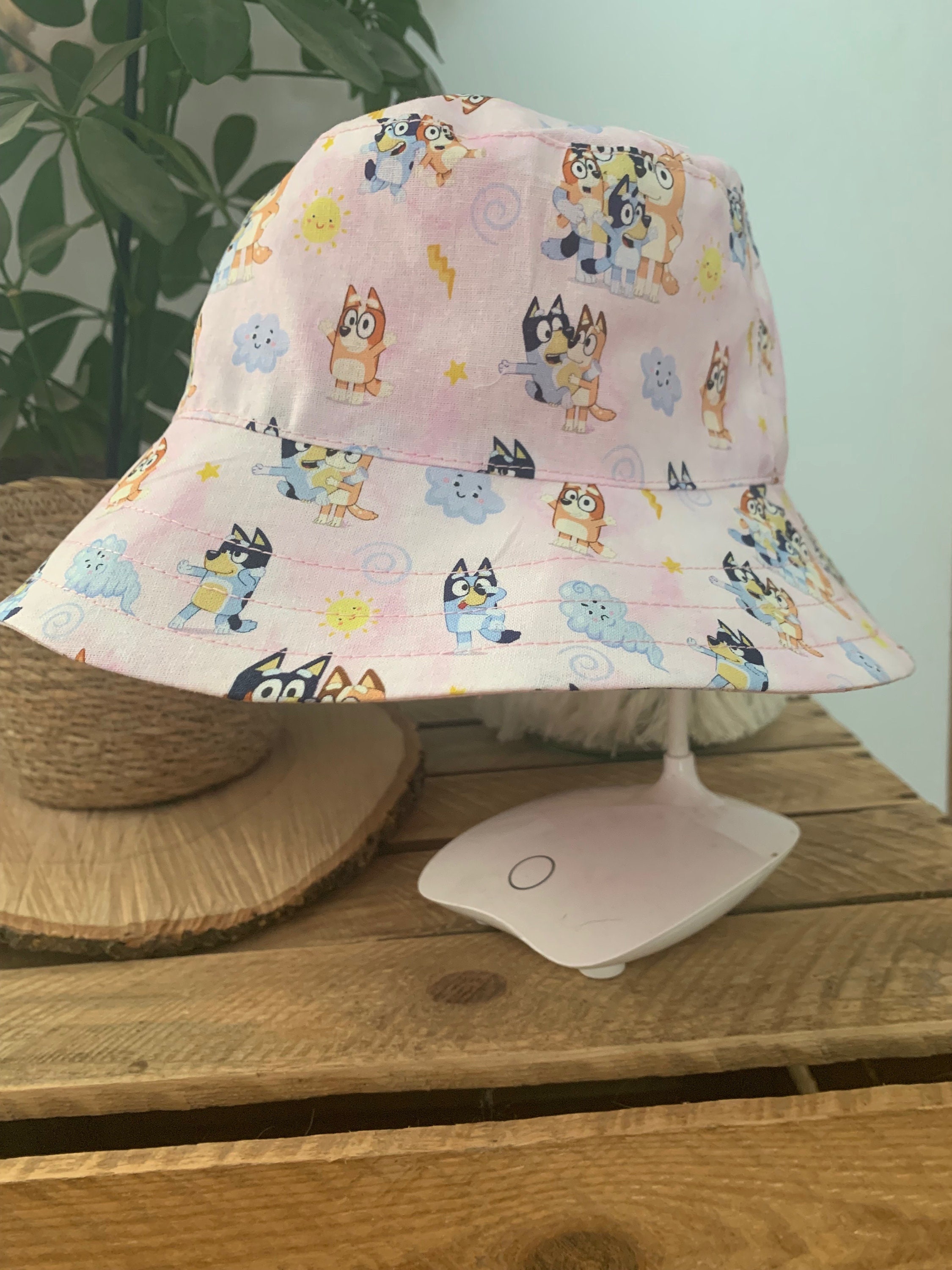 Bluey Character Adults Bucket Sunhat - Etsy