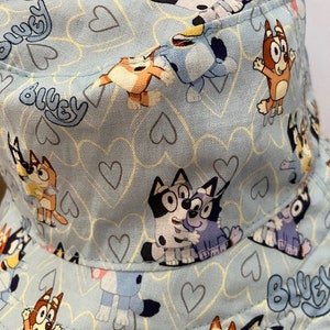 Bluey and Bingo Character Child’s Bucket Sun Hat - Etsy Australia