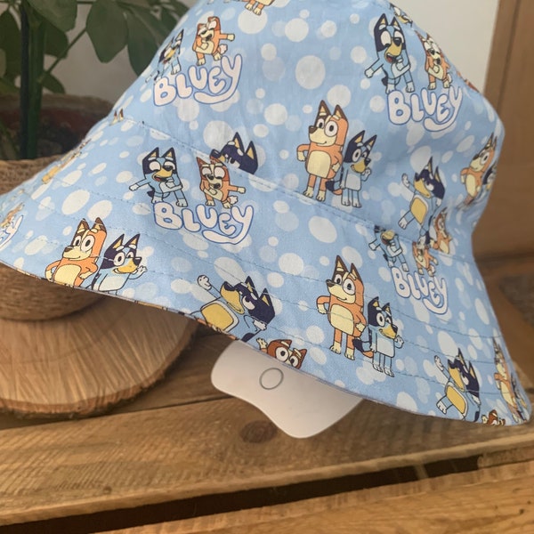 Bluey Bucket Hat - Etsy UK