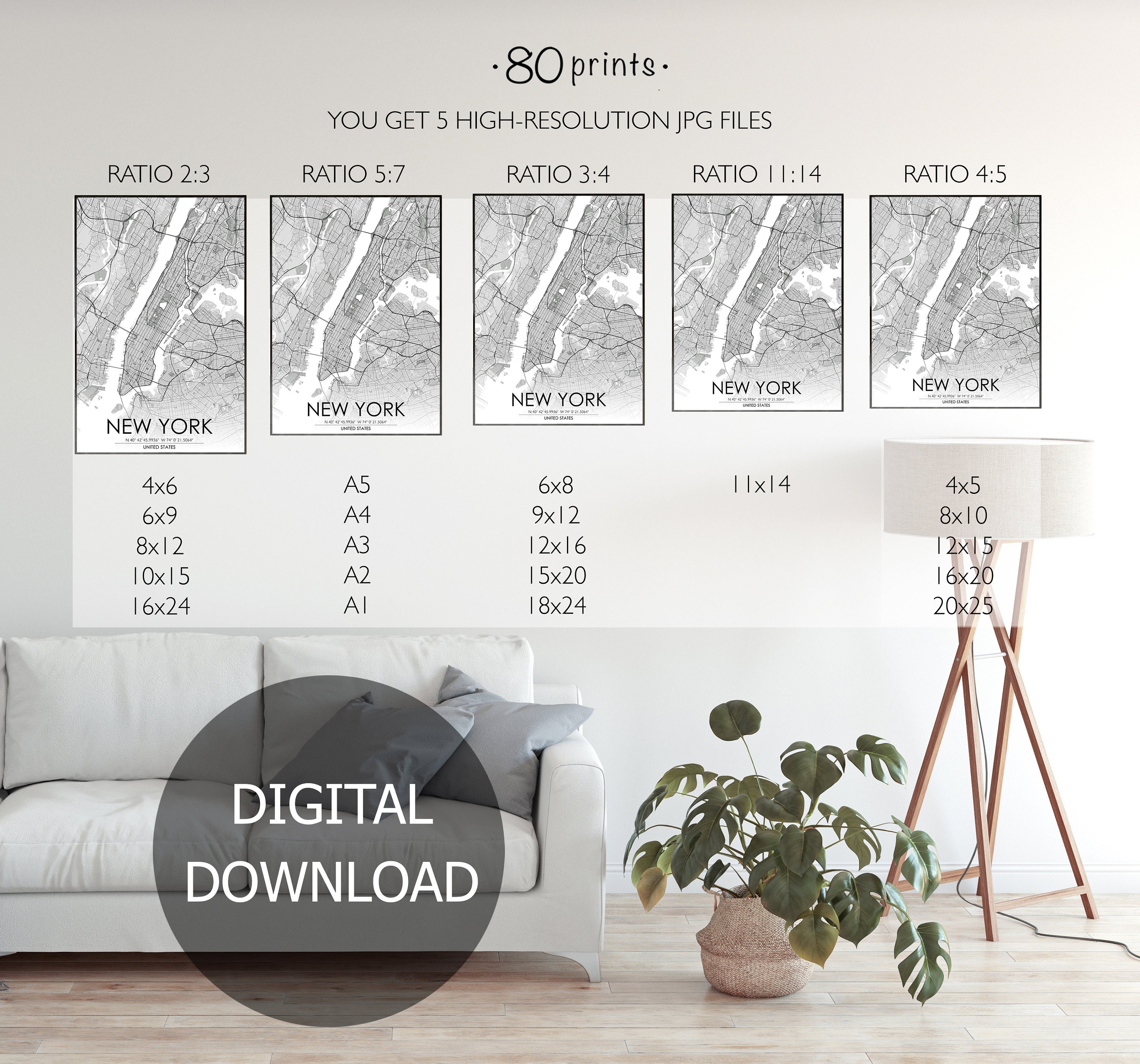 Custom City Map, Custom Map Print, Personalized Map, Hometown Map ...