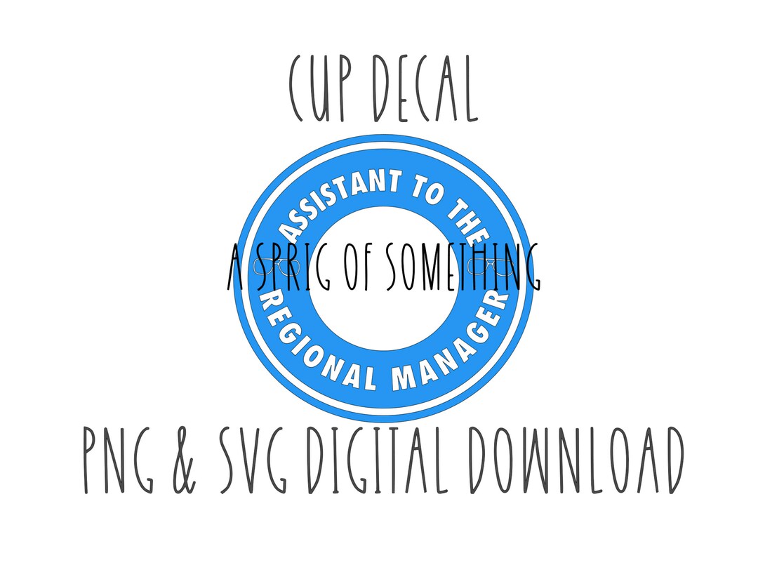 The Office Cup Decal **digital Download** SVG & PNG - Etsy