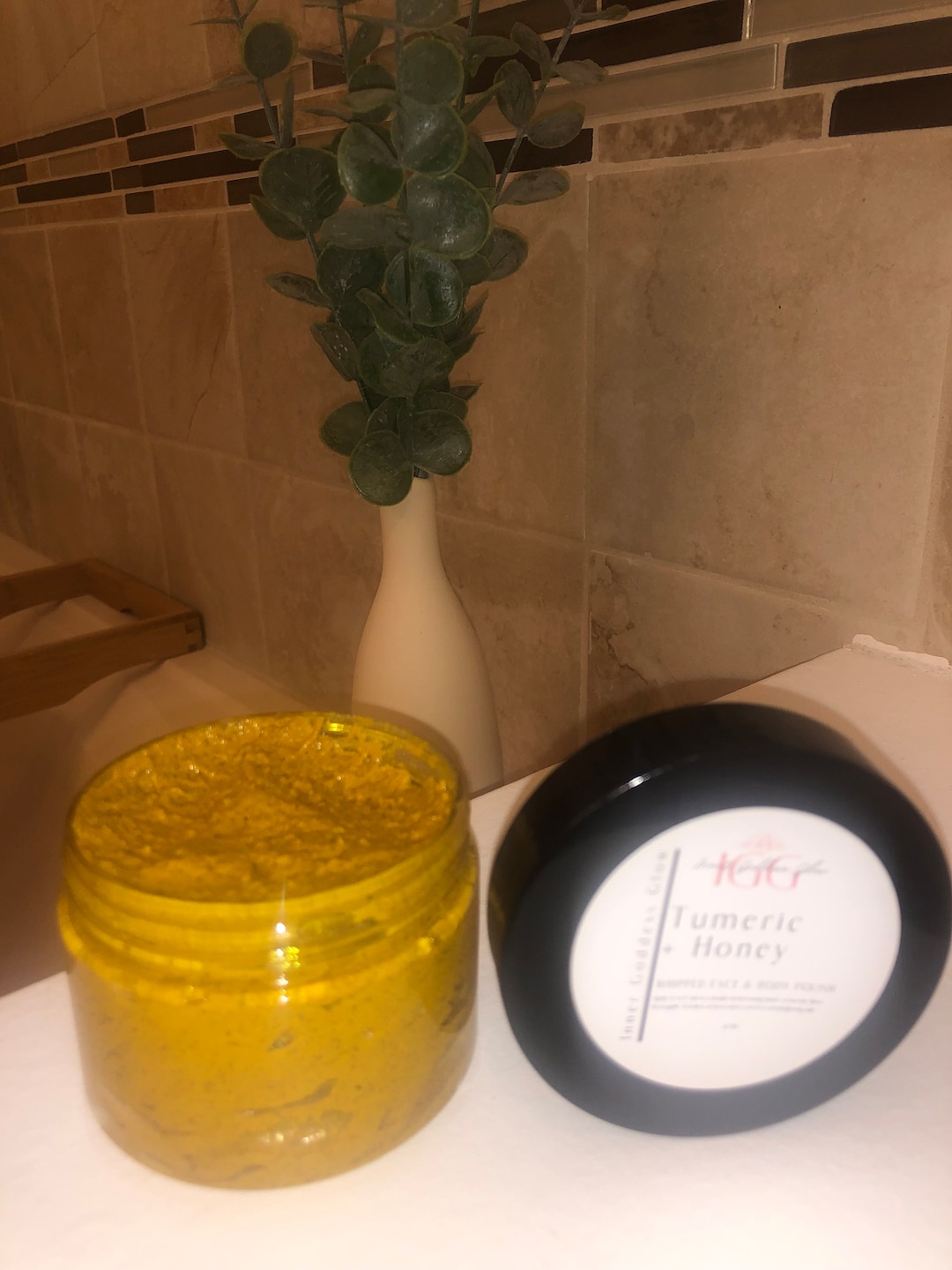 Tumeric & Honey Exfoliating Face and Body Scrub - Etsy