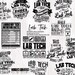 MLT Lab Tech SVG Bundle, Laboratory SVG Png, Med Lab Tech Svg ...