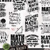 Math Classroom Decor SVG, Math Teacher SVG, Math Shirt Design SVG ...
