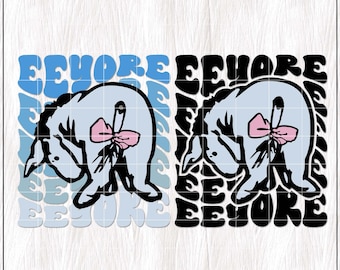 Eeyore Winnie the Pooh SVG PNG EPS Digital Files for Cricut ...