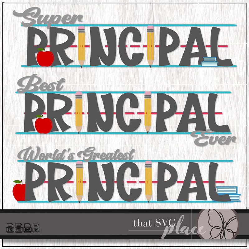 Principal Svg - Etsy