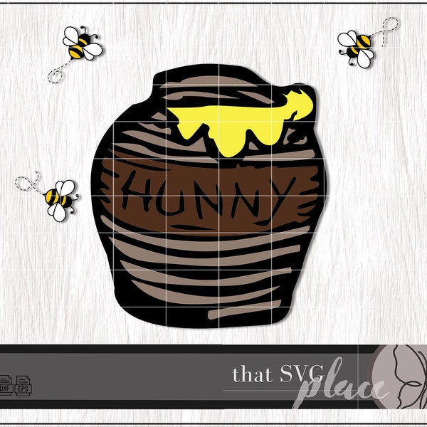 Winnie the Pooh Hunny Pot - Etsy