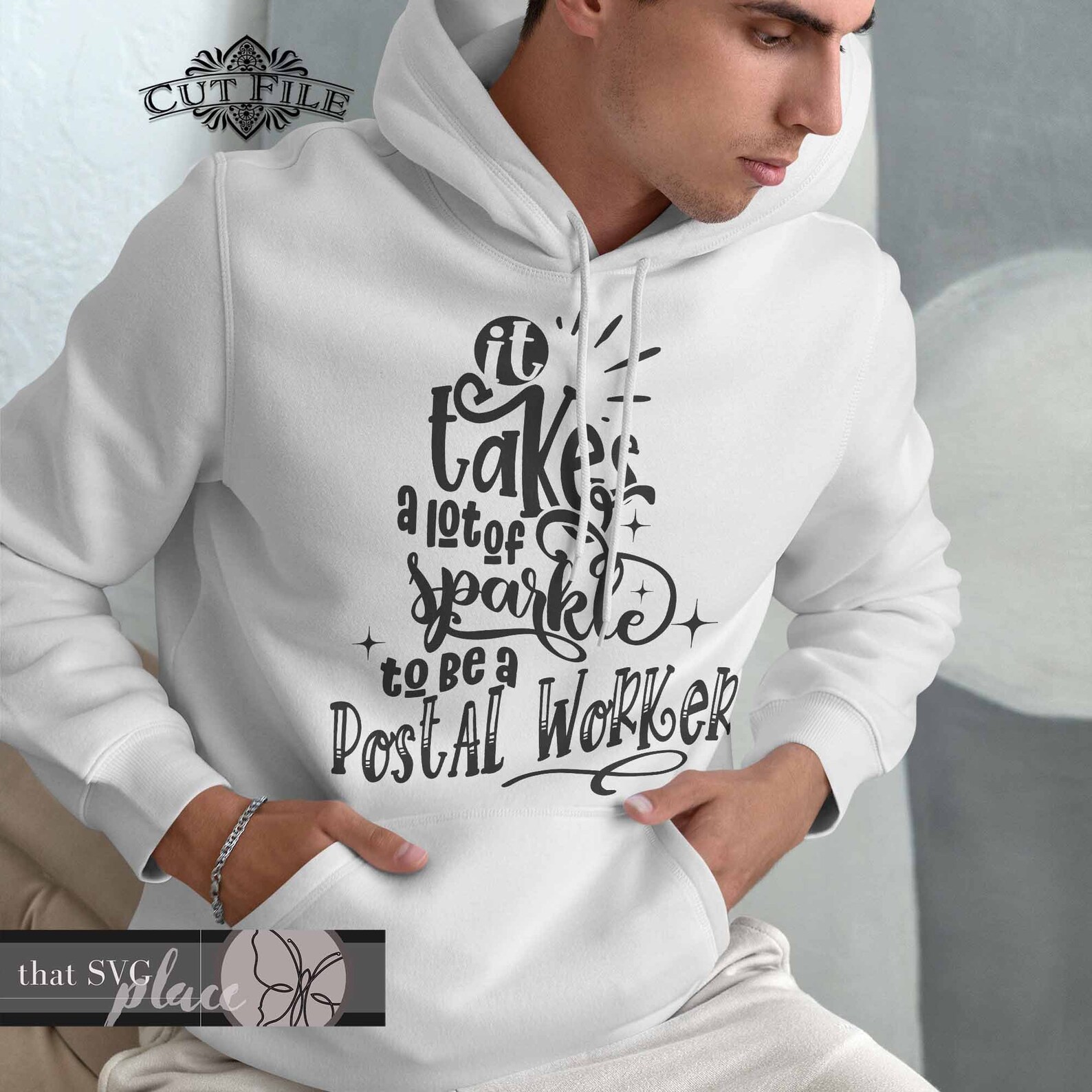 Postal Worker SVG, Sparkle SVG, Postal Office Worker SVG Png, Mail ...