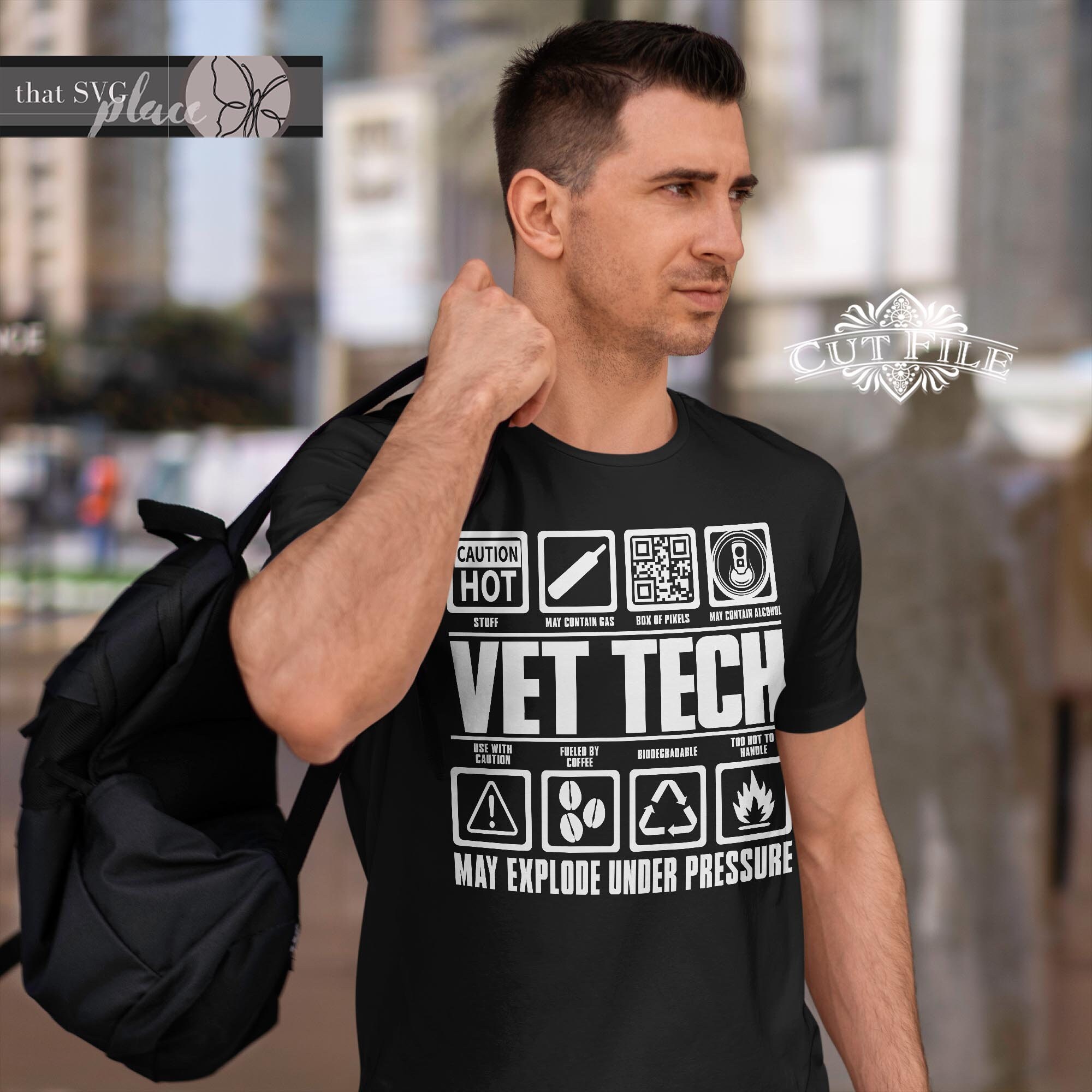 Vet Tech SVG PNG Bundle, Funny Veterinarian Tech SVG, Vet Tech Week ...