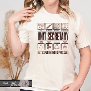 Unit Secretary SVG Bundle, Hospital Clerk PNG Clipart, Admin ...