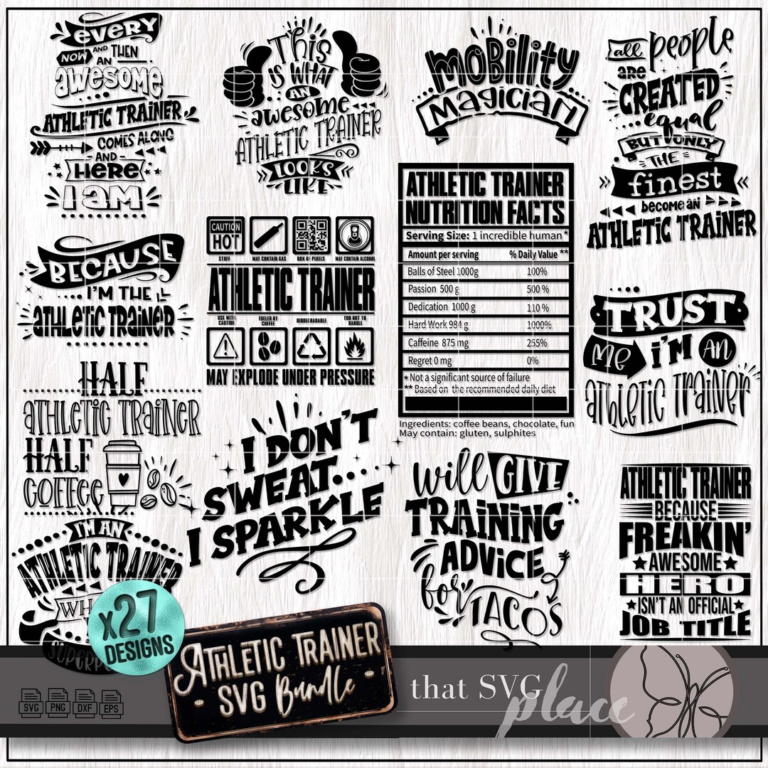 Athletic Director SVG Bundle, School Coach Appreciation Gift, Shirt SVG ...