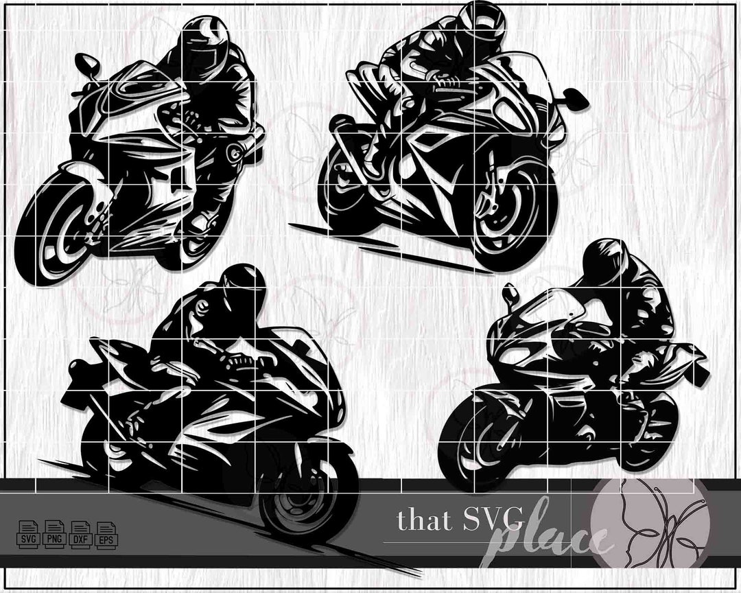 Motorcycle SVG, Motorcycle Clipart, Motorcycle PNG, Motorcycle Vector ...