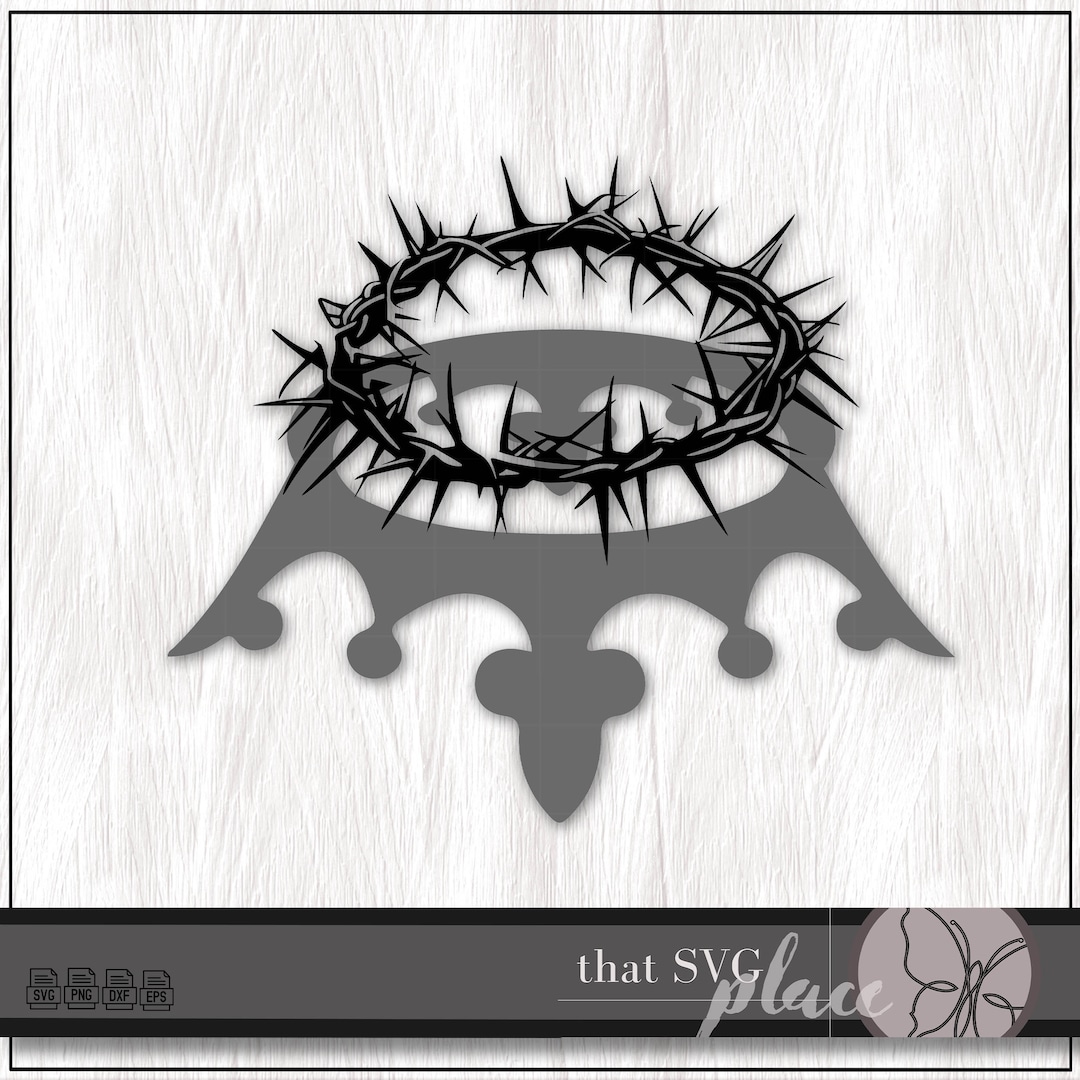 Good Friday SVG, Crown of Thorns SVG, Faith SVG, Christ Svg, Christian ...