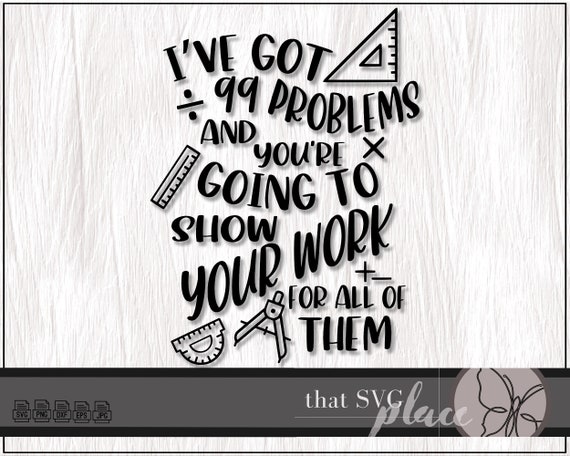 Math Teacher SVG Math SVG Teacher SVG Math Classroom Decor - Etsy