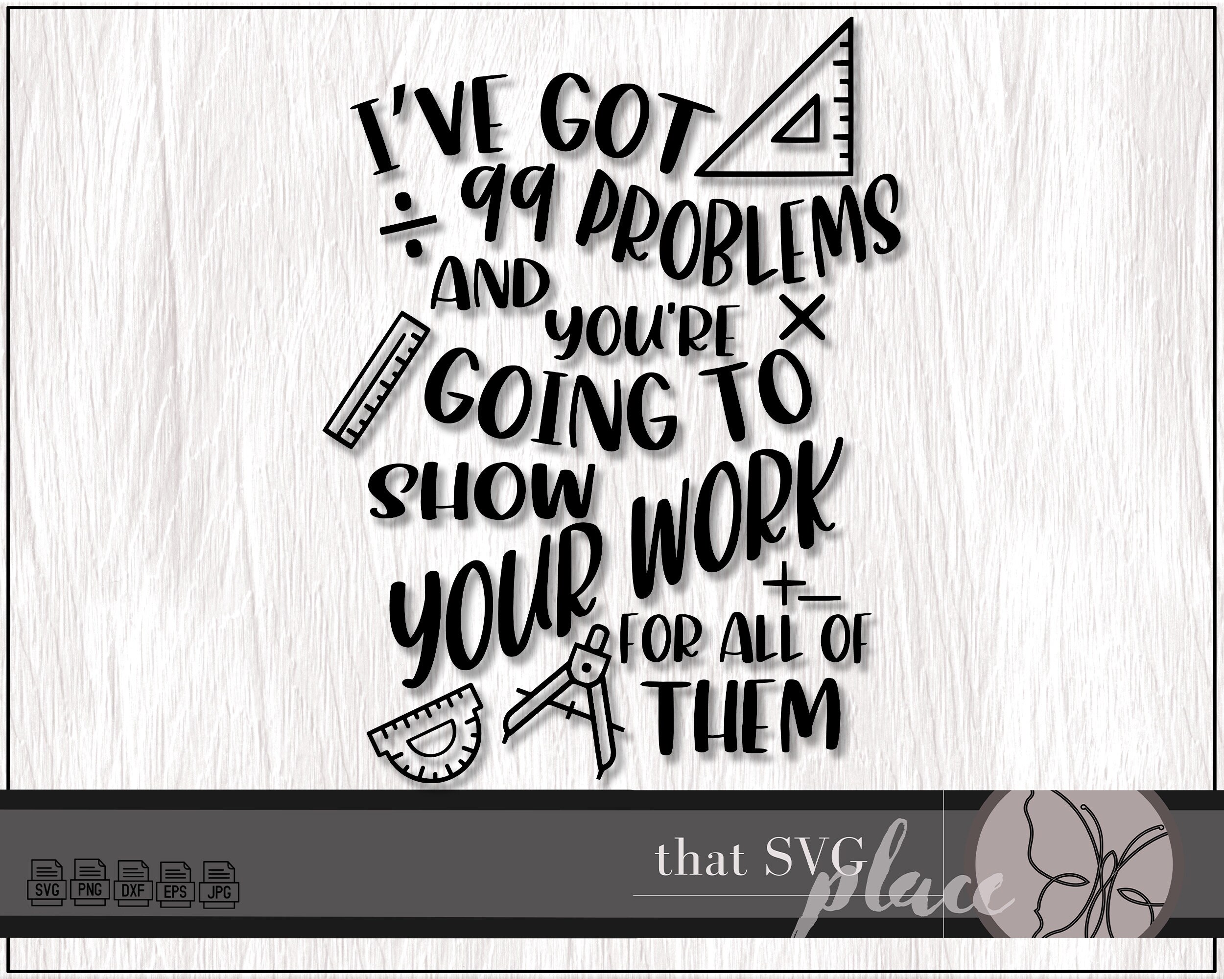 Math Teacher SVG Math SVG Teacher SVG Math Classroom Decor - Etsy