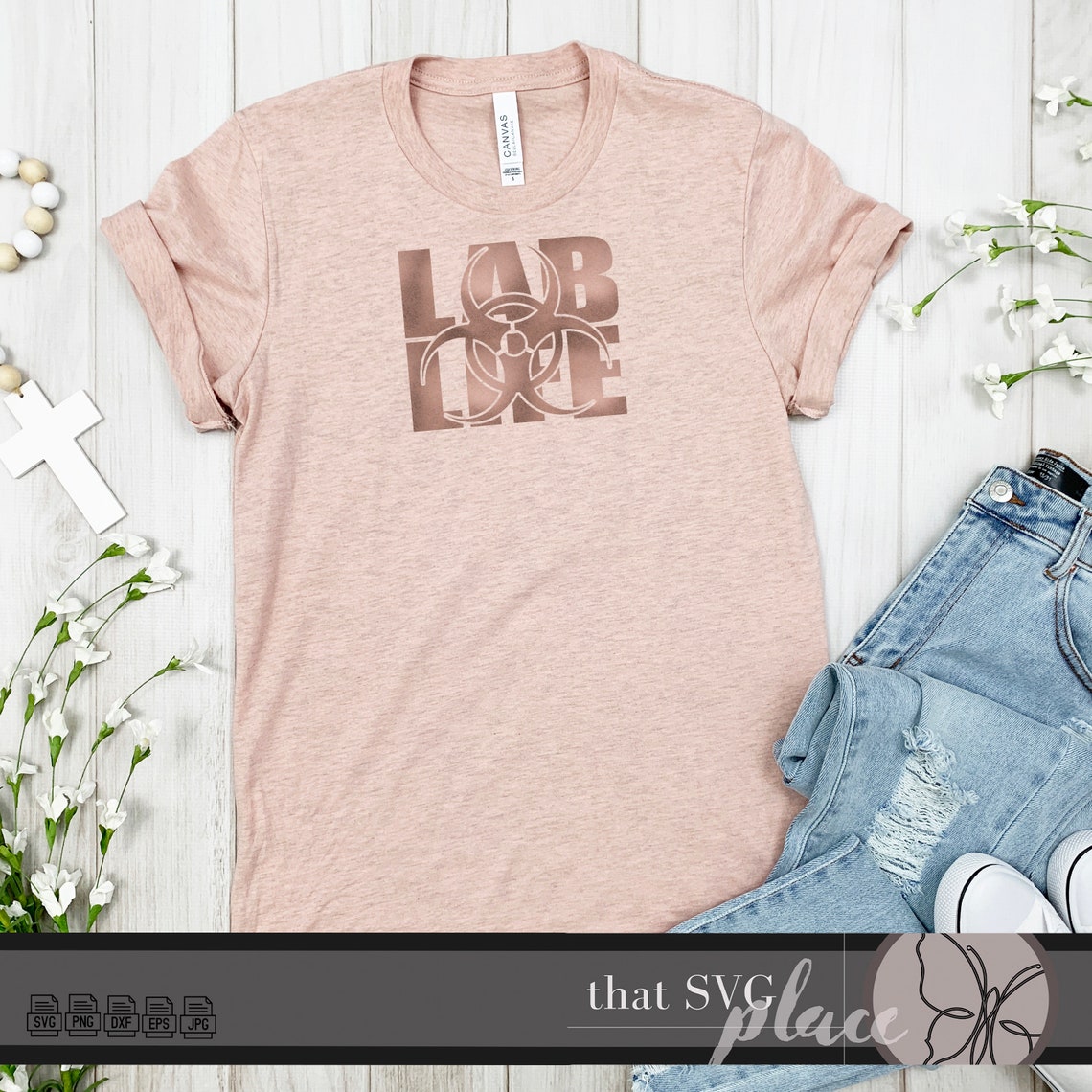 Lab Tech Life Medical Laboratory Technologist Technician SVG PNG DXF ...