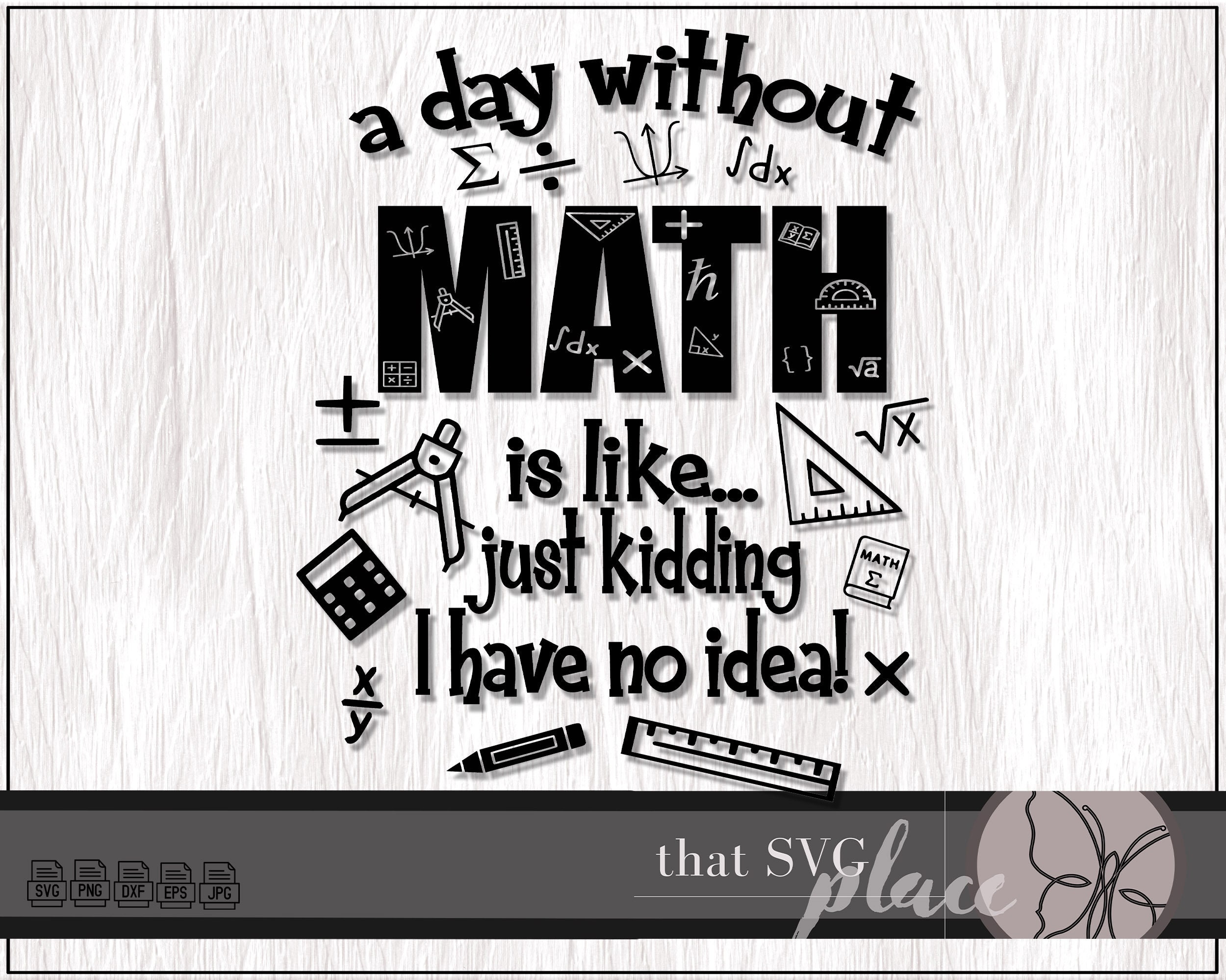 Math Teacher SVG Math SVG Teacher SVG Cricut Cutting File - Etsy India