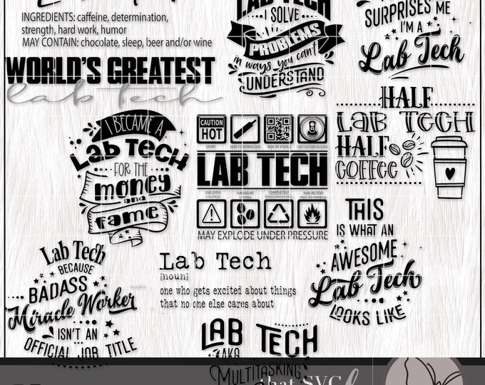 Lab SVG, Laboratory SVG Bundle, MLT Svg, Med Laboratory Tech Svg Png ...