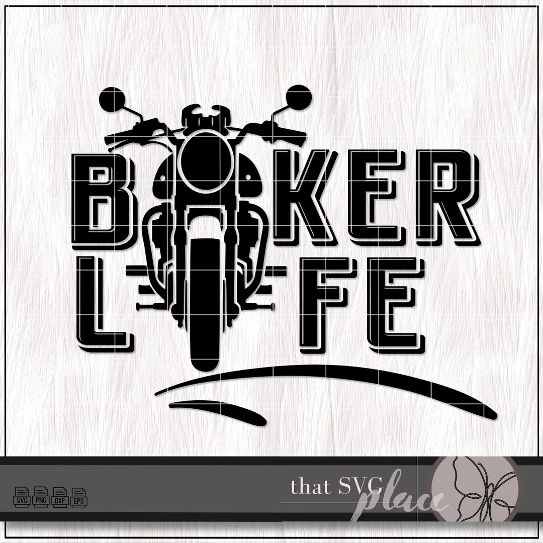 Motorcycle SVG PNG, Motorbike Vector, Biker SVG Clipart, Racing Shirt ...