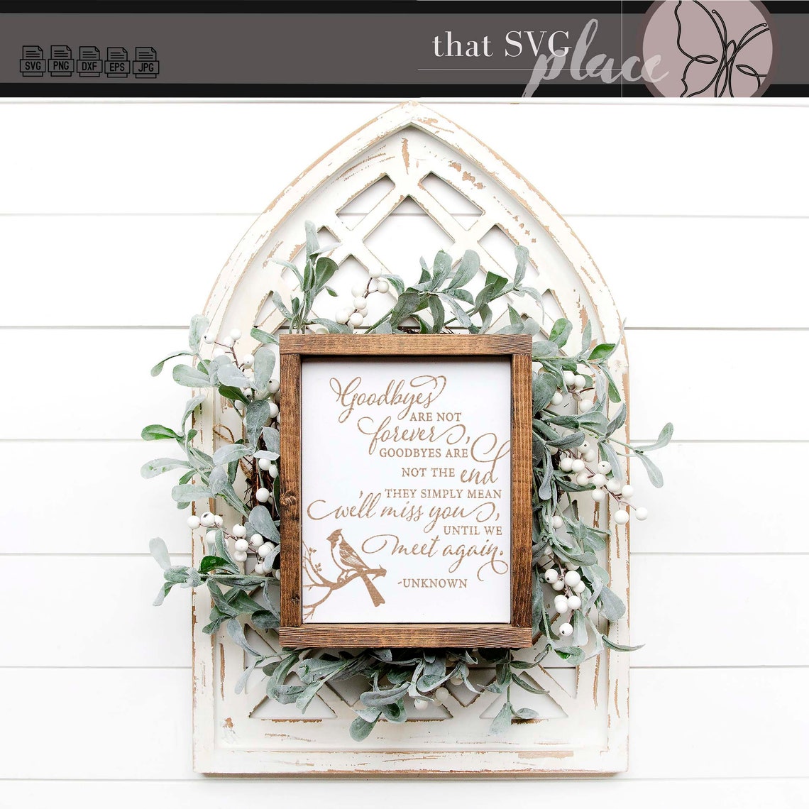 In Loving Memory SVG, Cardinal SVG Png, Cardinal Ornament Svg, Rest in ...