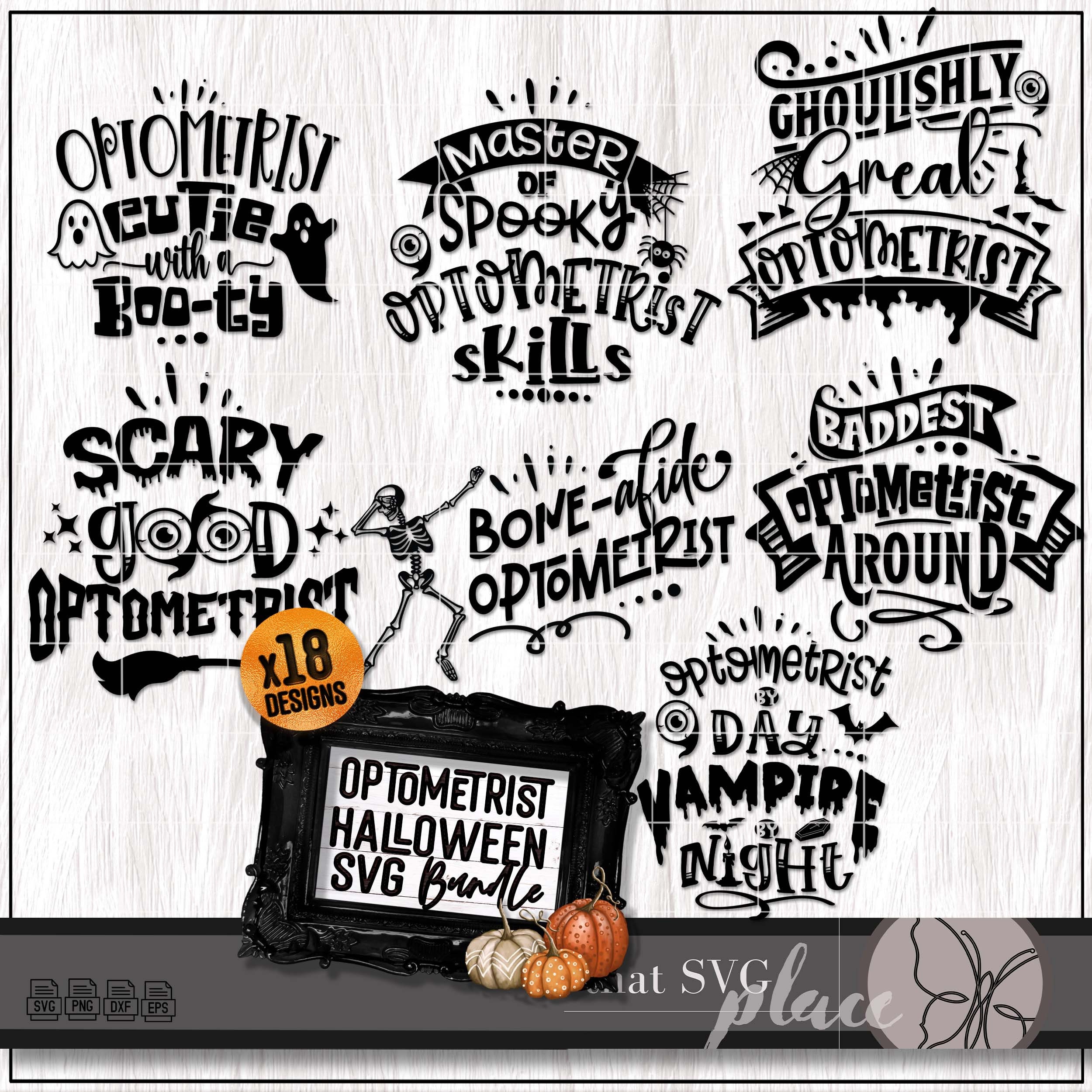 Optometry SVG, Halloween PNG Bundle, Eye Doctor SVG, Optometrist Svg ...