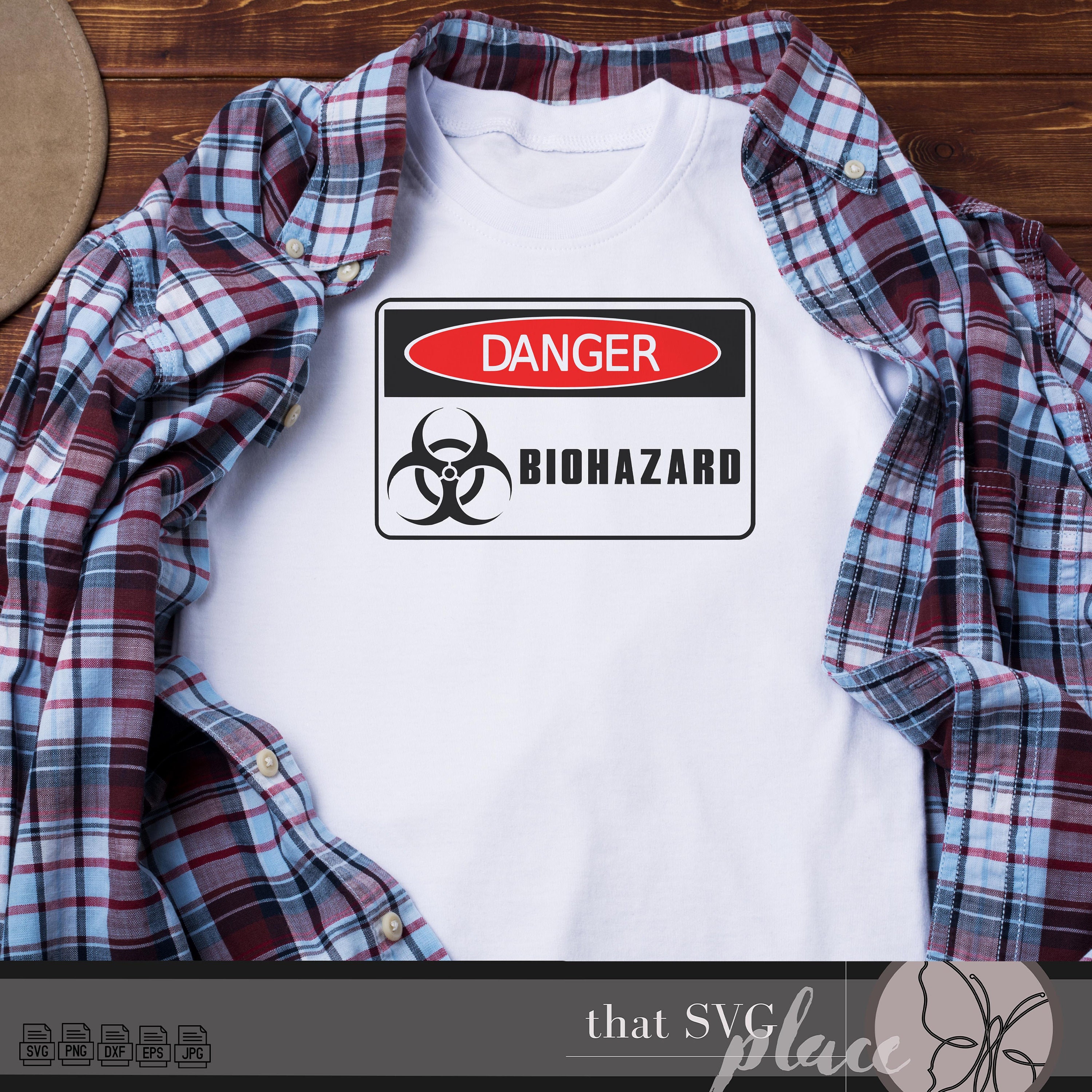 Biohazard SVG Biohazard Symbol SVG Danger SVG Science Svg - Etsy México