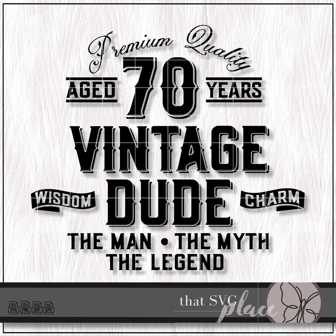 70th Birthday SVG, 70th Birthday Card Design, 70th Birthday Shirt SVG ...