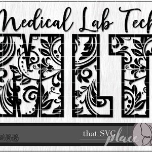 Lab Tech SVG, MLT SVG, Laboratory Technologist Svg, Eps, Png, Dxf, Jpg ...