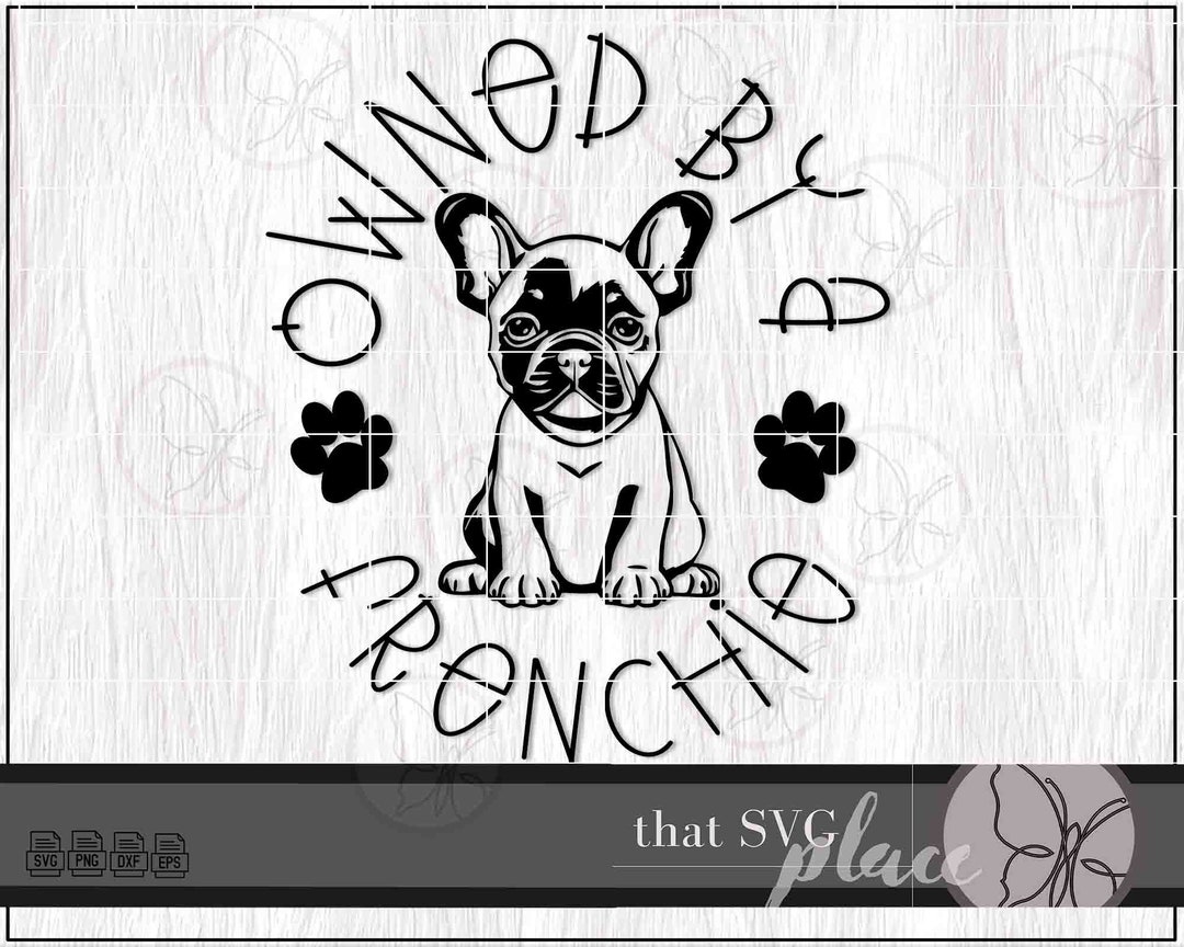 French Bulldog SVG, Frenchie SVG Png Clipart Cricut Cutting File - Etsy