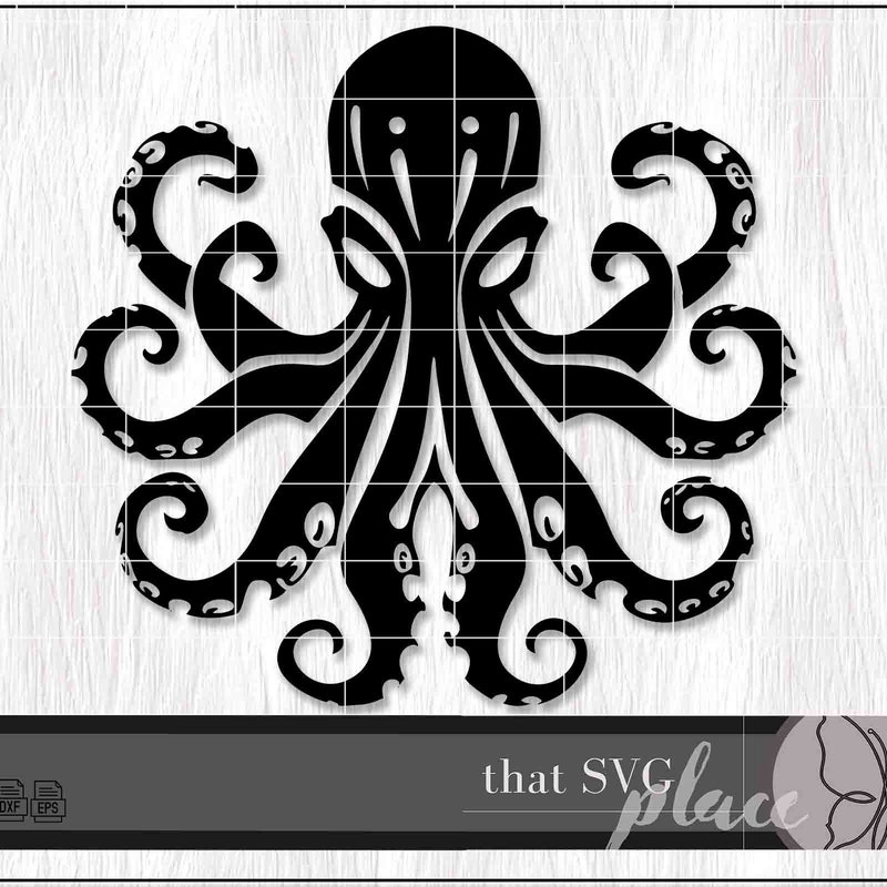 Kraken Svg - Etsy
