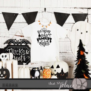 Bus Driver SVG, Halloween PNG Bundle, School Bus Driver Appreciation ...