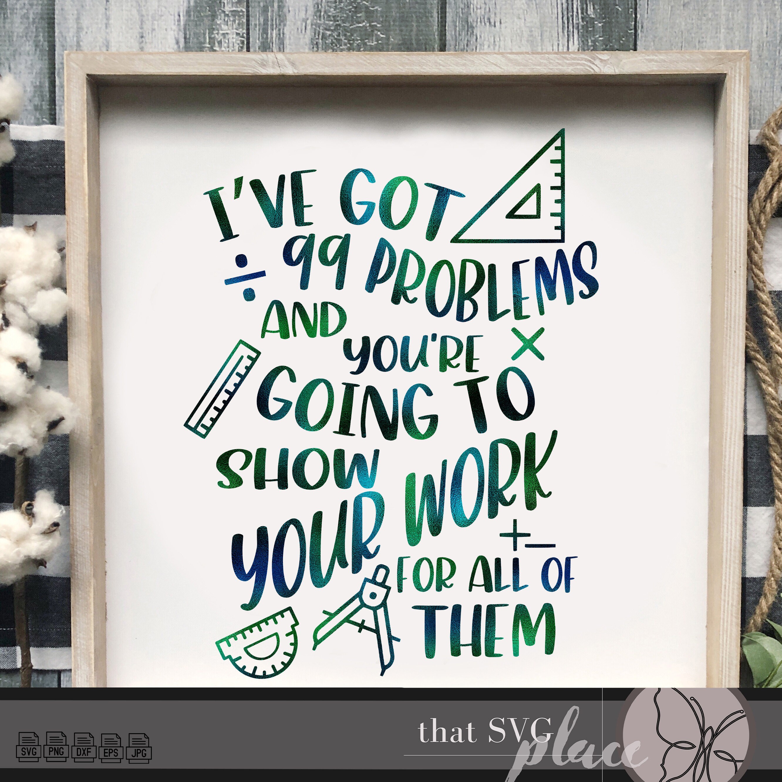 Math Teacher SVG, Math SVG, Teacher SVG, Math Classroom Decor Cricut ...