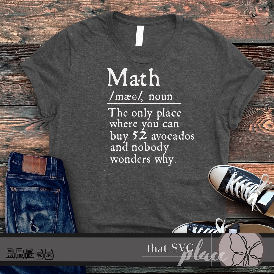 Math Teacher SVG Math Classroom Decor SVG Math SVG Teacher - Etsy