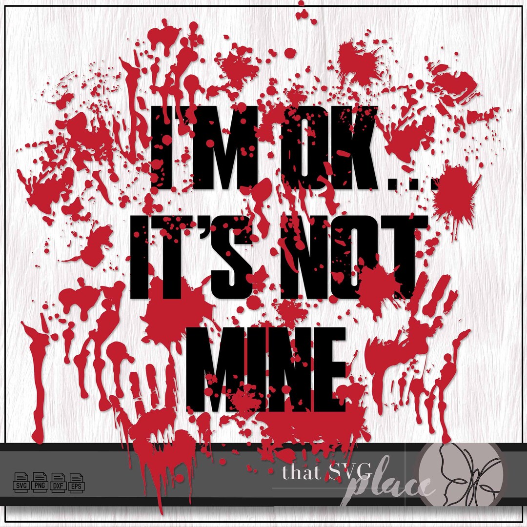 Dripping Blood Murder Crime Blood Drips Horror Splatter SVG PNG Clipart ...