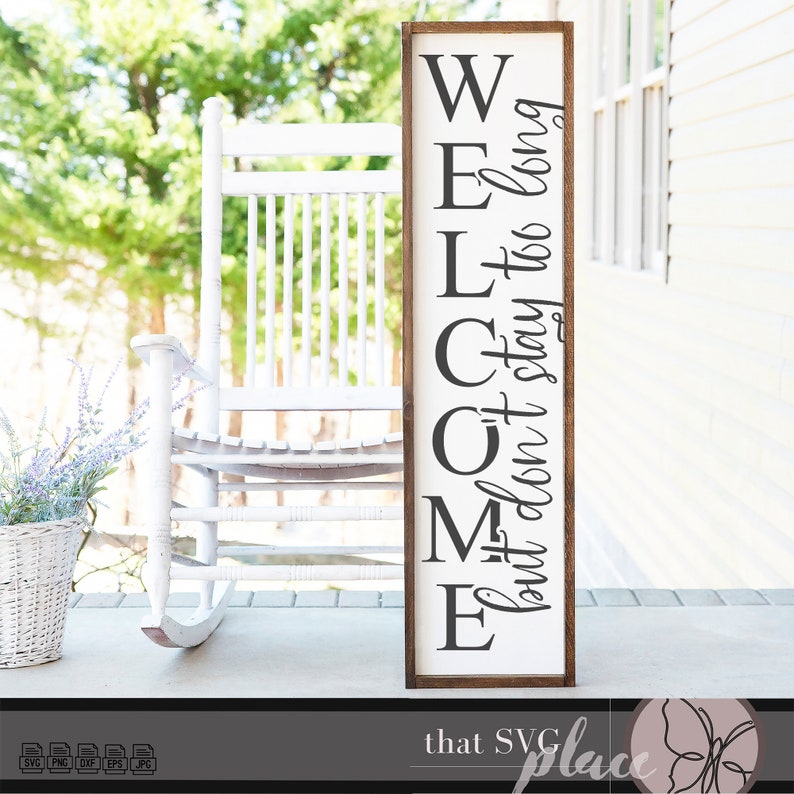 Porch Sign SVG, Welcome SVG, Welcome Sign SVG, Fall Porch Sign Svg ...