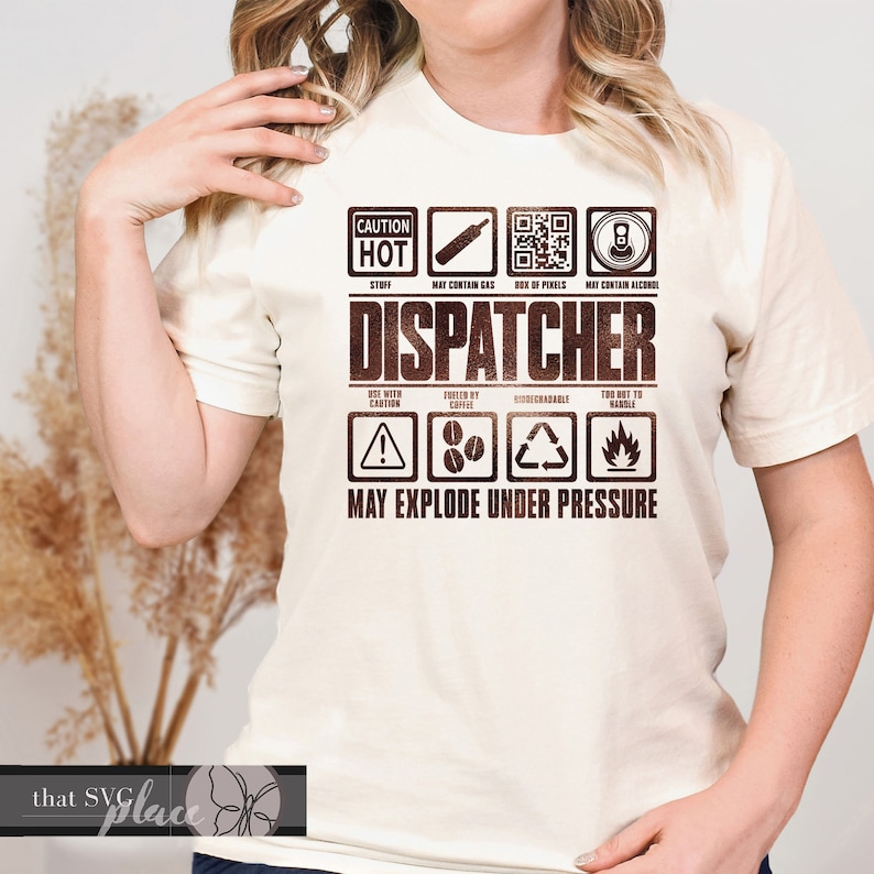 911 Dispatcher SVG Bundle, Funny Dispatch Sublimation PNG SVG ...