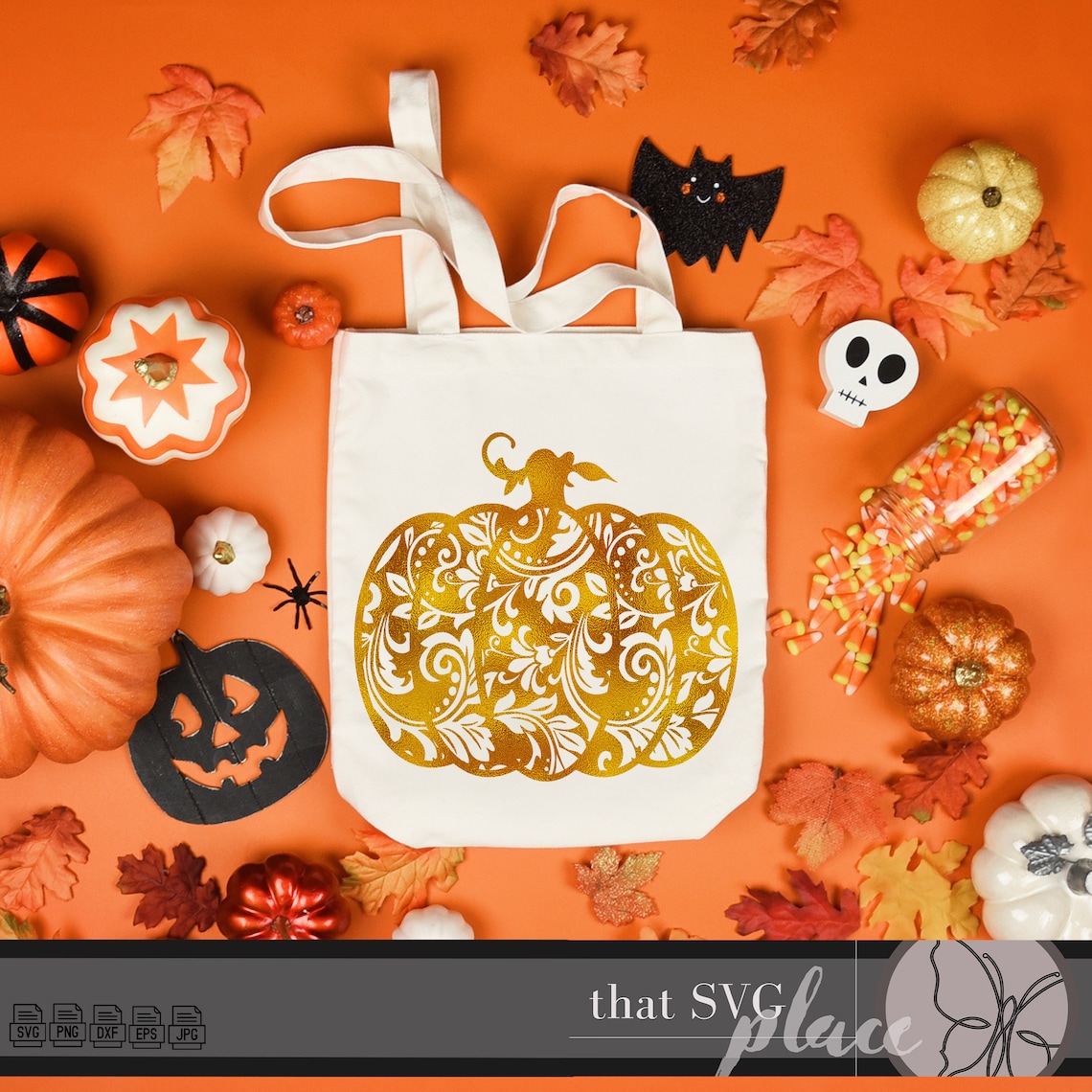 Fancy Pumpkin SVG Pumpkin Clipart Autumn SVG Swirly Pumpkin - Etsy